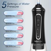 China 5 Mode Electric Water Flosser with 400mL Tank, 2500mAh Battery, and 40-110PSI Pressure for OEM Customization for sale