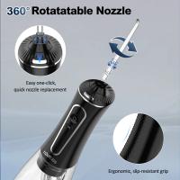 China 5 Mode Electric Water Flosser with 400mL Tank, 2500mAh Battery, and 40-110PSI Pressure for OEM Customization for sale
