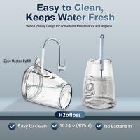 China 5 Mode Electric Water Flosser with 400mL Tank, 2500mAh Battery, and 40-110PSI Pressure for OEM Customization for sale