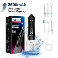 China 5 Mode Electric Water Flosser with 400mL Tank, 2500mAh Battery, and 40-110PSI Pressure for OEM Customization for sale