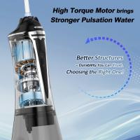 China IPX7 Waterproof Electric Flosser with 300ML Tank and 2500mAh Battery for Professional Oral Care for sale