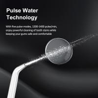 China 300ml IPX7 Cordless Oral Irrigator Rechargeable Water Flosser 100-240V Customizable for sale