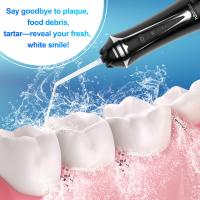 China 300ml IPX7 Cordless Oral Irrigator Rechargeable Water Flosser 100-240V Customizable for sale