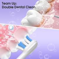 China 2-in-1 Electric Toothbrush with Water Flosser IPX7 Waterproof USB-C Rechargeable Oral Care Device for sale