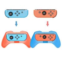 China Wear-Resistant Grip Controller for Nintendo Switch Joy-Con 15x9.2x2.8cm Blue Red for sale