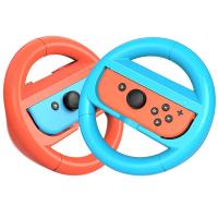 China 2 Pack Steering Wheel for Nintendo Switch OLED Joy Con Racing Controller Ergonomic 14x12x4cm for sale