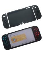 China Split Silicone Cover with Joycon Grip for Nintendo Switch OLED 24.5cm Anti-Slip for sale