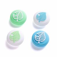China Leaf Design Silicone Joystick Caps for Nintendo Switch Joy-Con Nontoxic 2 Pack for sale