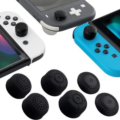 China 3 Pairs Anti-Slip Silicone Extended Length Thumb Grips for Nintendo Switch Joy-Con OLED Lite for sale
