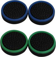 China Luminous Silicone Thumbstick Grips Caps for Nintendo Switch Joy-Con Durable 2 Pack for sale