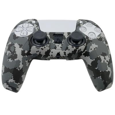 China Non-Slip Silicone Protective Case for PS5 DualSense Controller 17.5x11.5x5cm 32g for sale