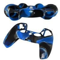 China Silicone Rubber Gel Skin Cover for PS5 Dualsense Controller Camouflage 16x11x5cm for sale