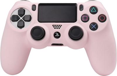 China PS4 Silicone Controller Skin Pink Cute Easy Install 17x10.5cm for sale