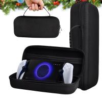 China EVA Hard Carrying Case for PlayStation Portal Remote Player 33x14x7cm Black Gray for sale