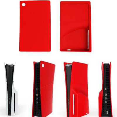 China Dustproof Silicone Skin Cover for Sony PS5 Slim Disc Edition 36.4x22.2 cm Anti-Scratch for sale