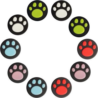 China Cat Paw Silicone Thumbstick Grips for Xbox One PS4 PS5 Controller 2 Pack for sale