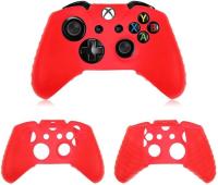 China Red Silicone Soft Protector Cover for Xbox One Controller 16x11x4cm for sale