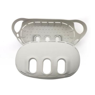 China Silicone Protective Cover for Meta Quest 3 Anti Dust Shockproof with Ventilation Holes 16.8x9.5x7.8cm for sale