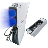 China PS5 Slim Console Cooling Fan Dual High Speed 4500 RPM Low Noise USB 3.0 Rear Cooler for sale