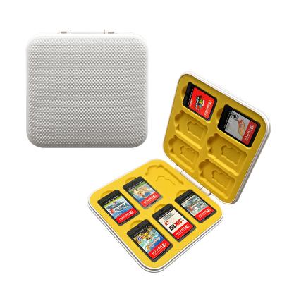 China Anti-Scratch Hard Plastic Game Card Storage Case for Nintendo Switch 75g 12 Slots for sale