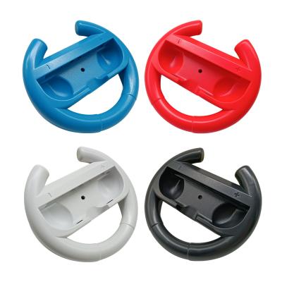 China 2 in 1 Hard PC Steering Wheel Grip for Nintendo Switch OLED Joy-Con Controller 4 Colors for sale