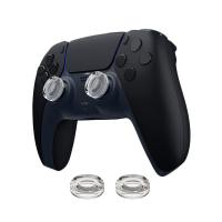 China Crystal Clear Liquid Silicone Thumbstick Grip Caps for PS5 Xbox 1 Pair for sale