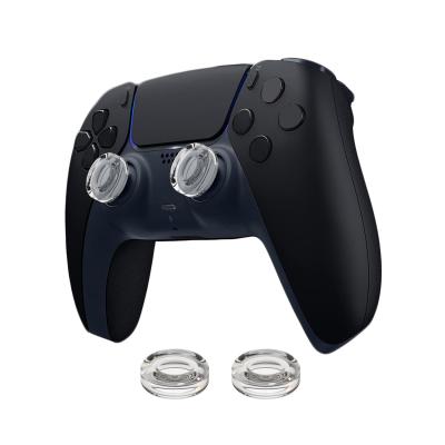 China Crystal Clear Liquid Silicone Thumbstick Grip Caps for PS5 Xbox 1 Pair for sale