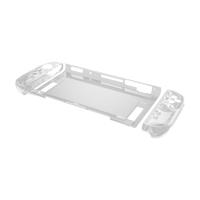 China Dockable Clear Split Joy Con Protective Case Set with Curved Grips for Nintendo Switch 2 27.4cm for sale