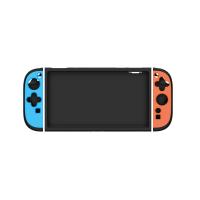 China Two-Tone Thickened Split Silicone Protective Case Kit for Nintendo Switch 2 27.4cm for sale