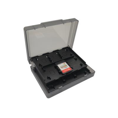 China Double-Layer 24 Slots Transparent Game Card Case for Nintendo Switch 2 for sale