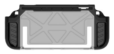 China Dockable Two-Tone Anti-Slip TPU PC Protective Case for Nintendo Switch 2 28x12.2cm for sale