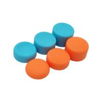 China 6 in 1 Silicone Thumbstick Grip Caps for Nintendo Switch 2 Anti-Slip 3D Joystick Covers for sale