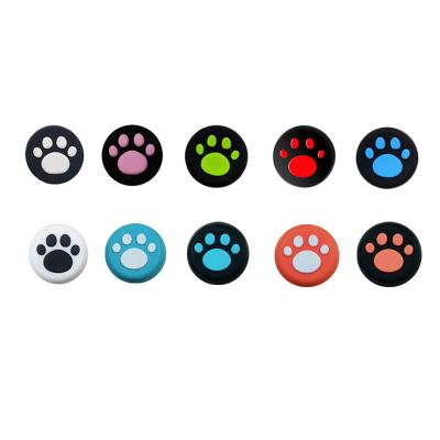 China Cartoon Cat Paw Silicone Thumbstick Joystick Caps for Nintendo Switch 2 1.2g for sale
