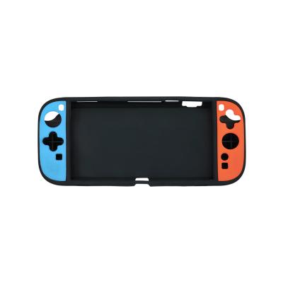China Texturing Two-Tone Thickened Silicone Full Cover Protective Case for Nintendo Switch 2 for sale