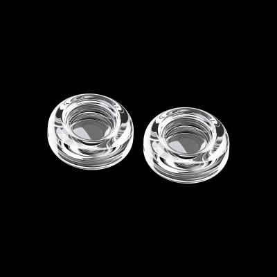 China Crystal Clear Liquid Silicone Joystick Thumb Grip Caps for Nintendo Switch 2 2 Pack 4 Pack for sale