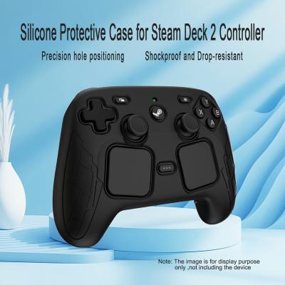 China Anti-Slip Premium Silicone Protector Cover Compatible With Steam Deck Controller 2 Multiple Color for sale