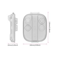 China Drop-Resist Portable Visible Transparent Hard Carrying Case for Nintendo Switch 2 with Card Slots for sale