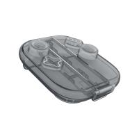 China Drop-Resist Portable Visible Transparent Hard Carrying Case for Nintendo Switch 2 with Card Slots for sale