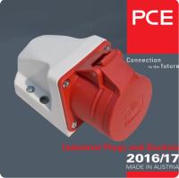 China Original Brand New PCE Industrial IP44 Plastic Waterproof Explosion-Proof Plug Socket 380V 32A for Industrial Workshop for sale