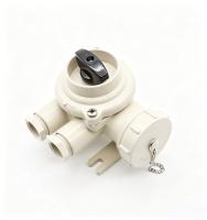 China Waterproof Marine Nylon Switched Socket CZKS202-1/2/3/4/5 and Plug CTS101-3, Part No.792882 for sale