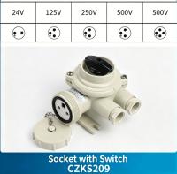 China Marine  Socket CZKS209-3/1/2/4/5,  Plug 10A 16A CTS101 for sale