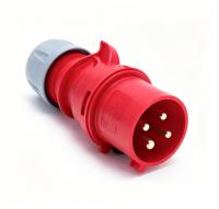 China Original European Imported PCE Industrial Waterproof Plastic Plug and Socket Connector 380V-16A-4 Pin-IP44-014 for sale
