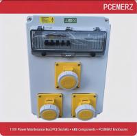 China PCEMERZ Industrial Socket Box Power Maintenance Box IP67 Rated 380V Plastic Plug with Socket for sale