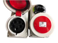 China Original Imported Austrian PCE Industrial Mechanical Interlocking Socket, 380V-32A-5 Pins-IP67-Model 61252 for sale
