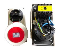 China Original Imported Austrian PCE Industrial Mechanical Interlocking Socket, 380V-32A-5 Pins-IP67-Model 61252 for sale