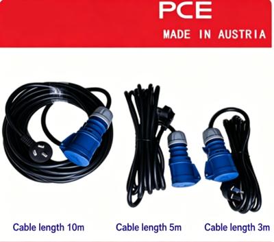 China European  IEC C19 220V16A Stage Lighting Extension Cable RV External Mains Power Charging Conversion Cable Customizable 3-10m for sale