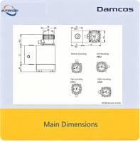China Original Brand New Damcos VPI GEAR Gear Set 360-02XX Series Ratio Replacement for Danfoss VPI Gearbox for sale