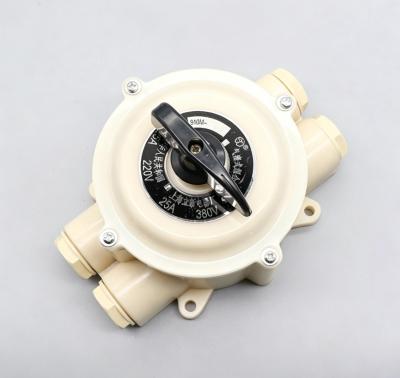 China Marine Airtight Combined Switch HZ910M-25P/2/3/4 Universal Changeover Switch, Waterproof 25A Terminal Box for sale