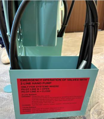 China Emerson Process Management Php 25-05 Portable Aluminum Handpump 5L W. 5Mtr. -15C +80C Operating Temp. Bin Original Brand New for sale