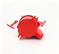 China Marine Emergency Fire Alarm Button DK7-1/2 IP56 Nylon Round Switch with Air/Oil Cut-off From Mainland China for sale
